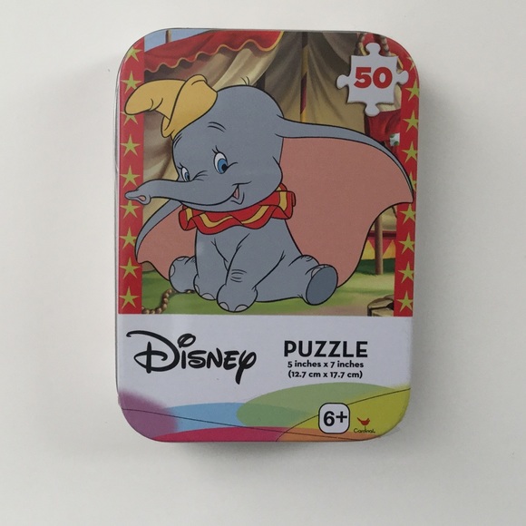 Disney | Toys | Disney Dumbo Puzzle Tin New | Poshmark